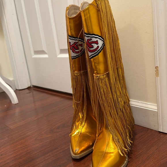NFL | Shoes | Kansas City Chiefs Fringe Boot | Poshmark